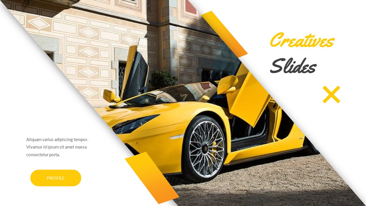 Ertiga - Sport Car Powerpoint Template, Presentation Templates ...