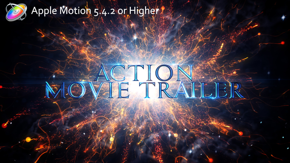 Action Movie Trailer - Apple Motion, Apple Motion Templates | VideoHive