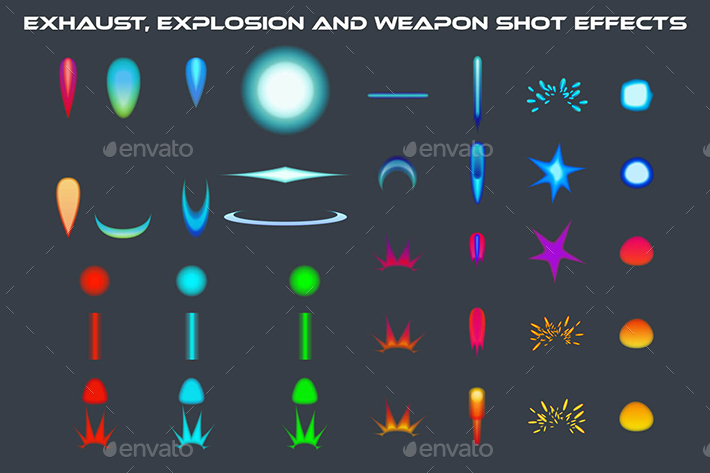 Space Shooter 2D Game Kit, Game Assets | GraphicRiver