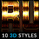 10 3D Styles vol. 02, Add-ons | GraphicRiver