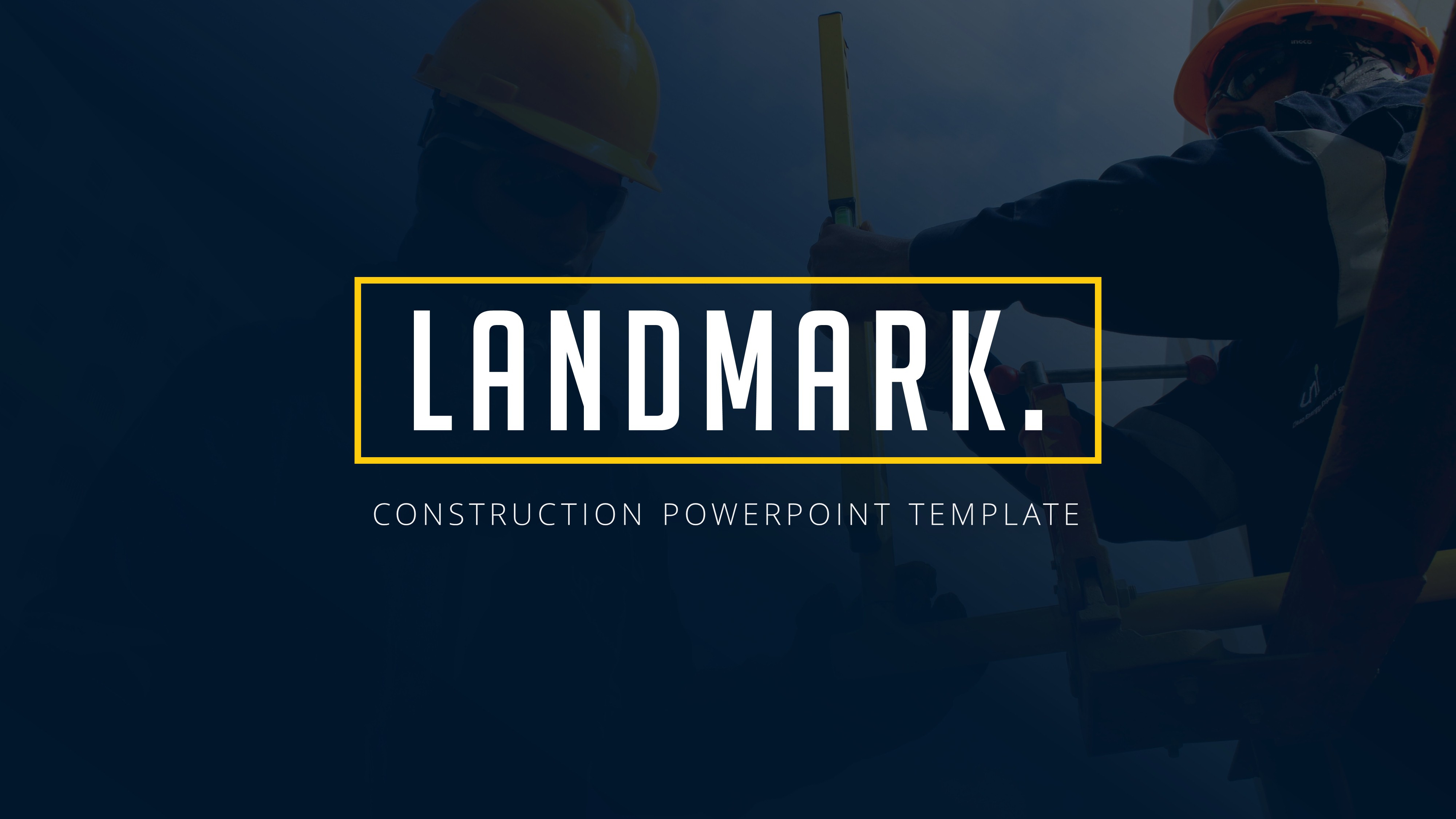 Landmark Construction PowerPoint Template by BrandEarth | GraphicRiver