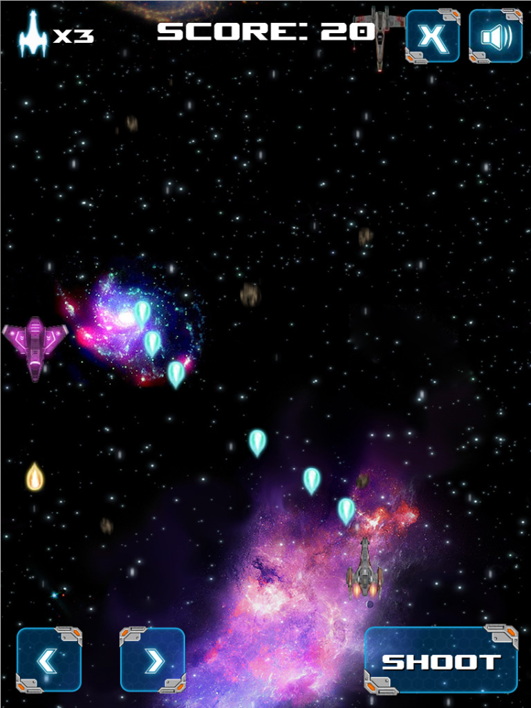 Galactic War - HTML5 Game by codethislab | CodeCanyon