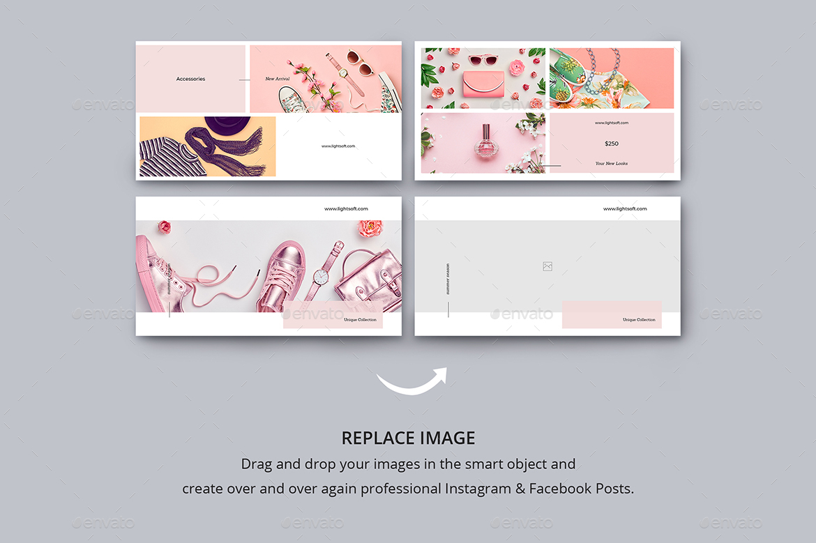 Facebook Ad Vol. 18, Web Elements | GraphicRiver