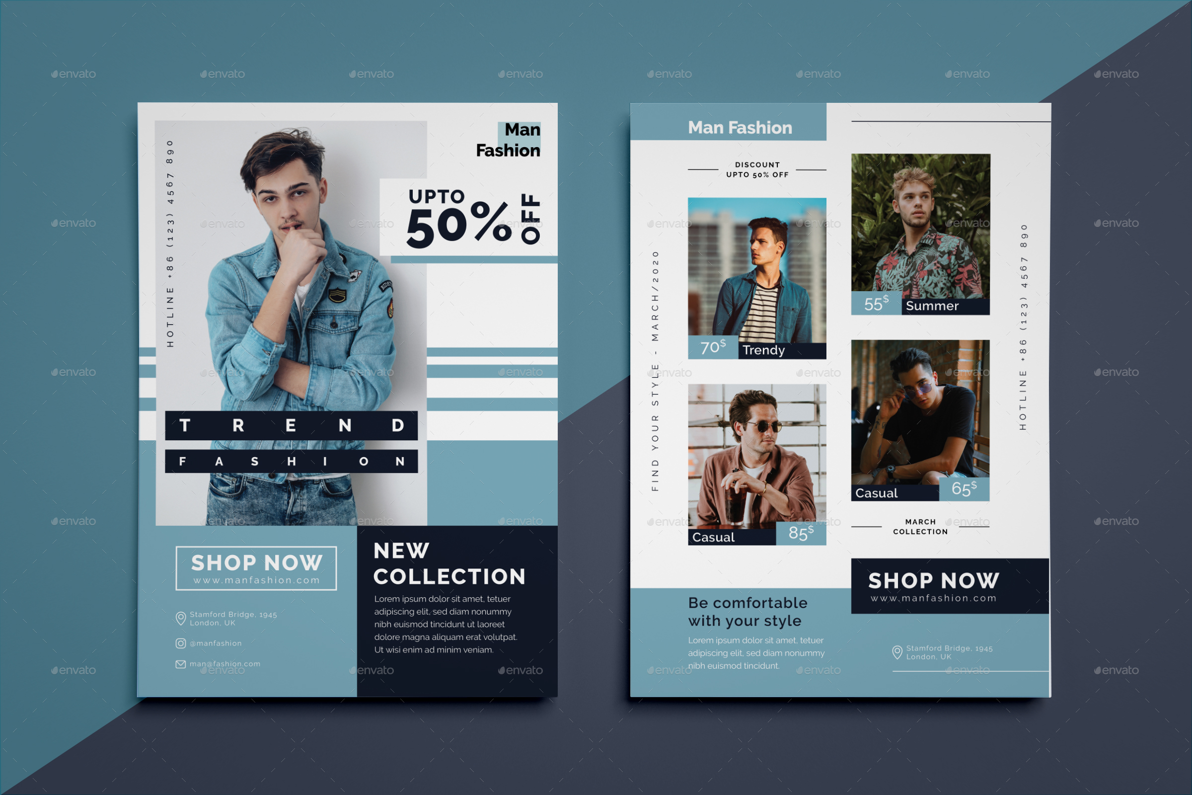 Men Fashion Flyer, Print Templates | GraphicRiver