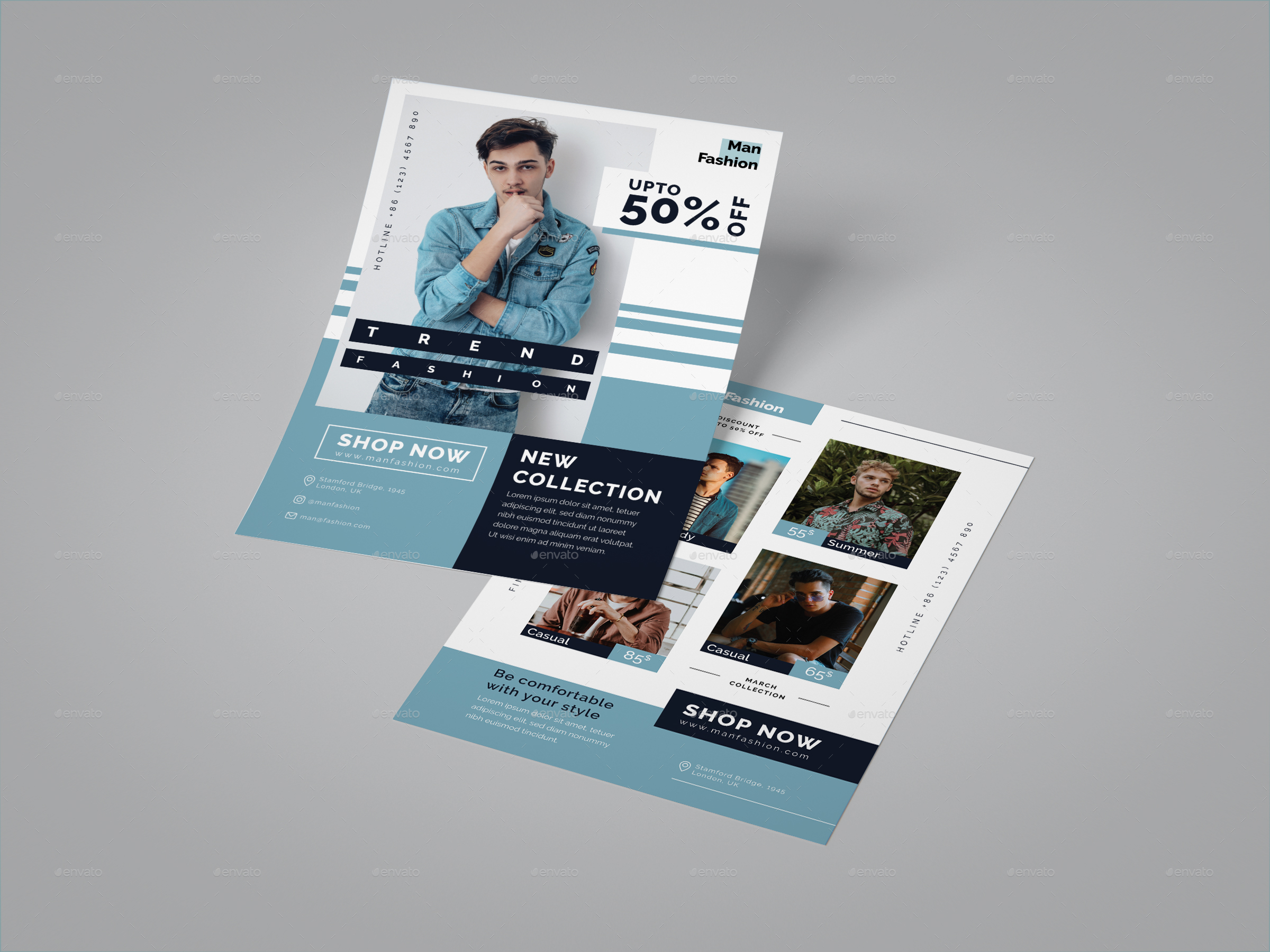 Men Fashion Flyer, Print Templates | GraphicRiver