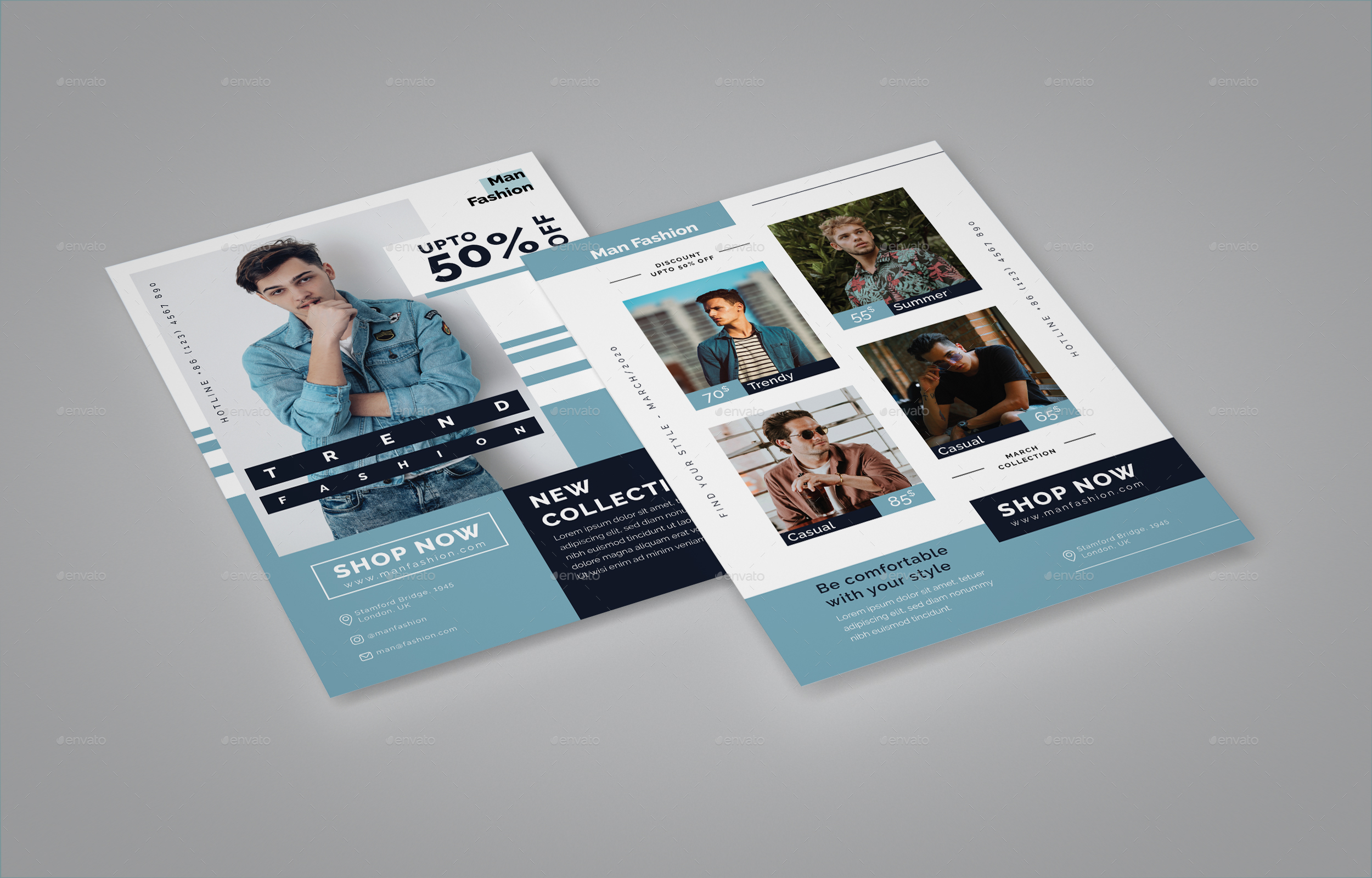 Men Fashion Flyer, Print Templates | GraphicRiver