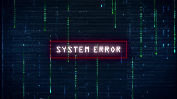 System Error 4K, Motion Graphics | VideoHive