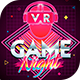 VR Game Night Flyer Template, Print Templates | GraphicRiver