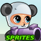 Panda Boy 2D Game Sprites, Game Assets | GraphicRiver