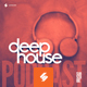 Deep House Podcast - Album Cover Design Template, Web Elements ...