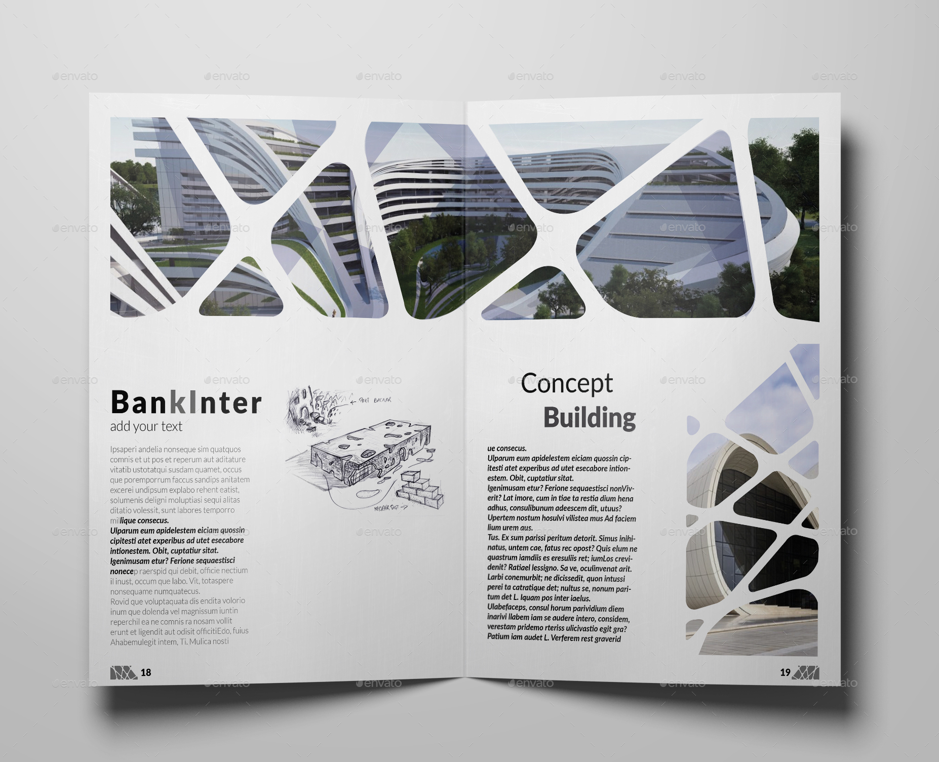 Architecture Brochure, Print Templates | GraphicRiver
