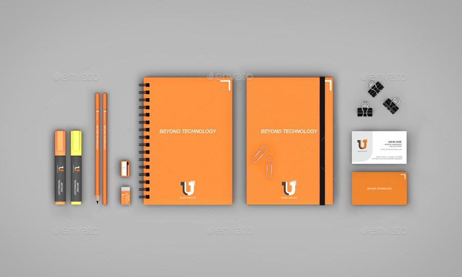 Stationery Branding Mock-up Bundle, Graphics | GraphicRiver