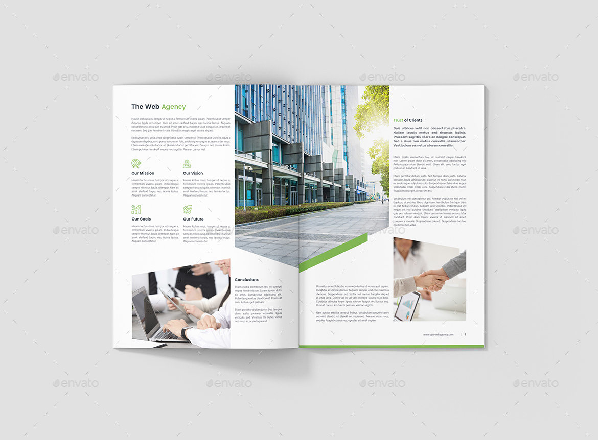 Web Agency – Company Profile Bundle 3 in 1, Print Templates | GraphicRiver