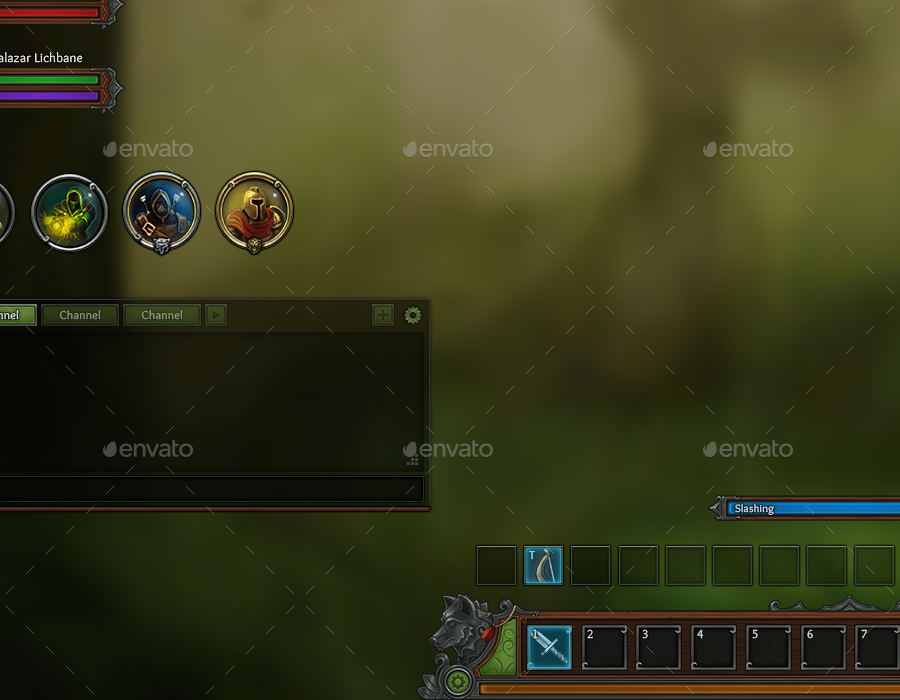 Ranger - RPG User Interface, Game Assets | GraphicRiver