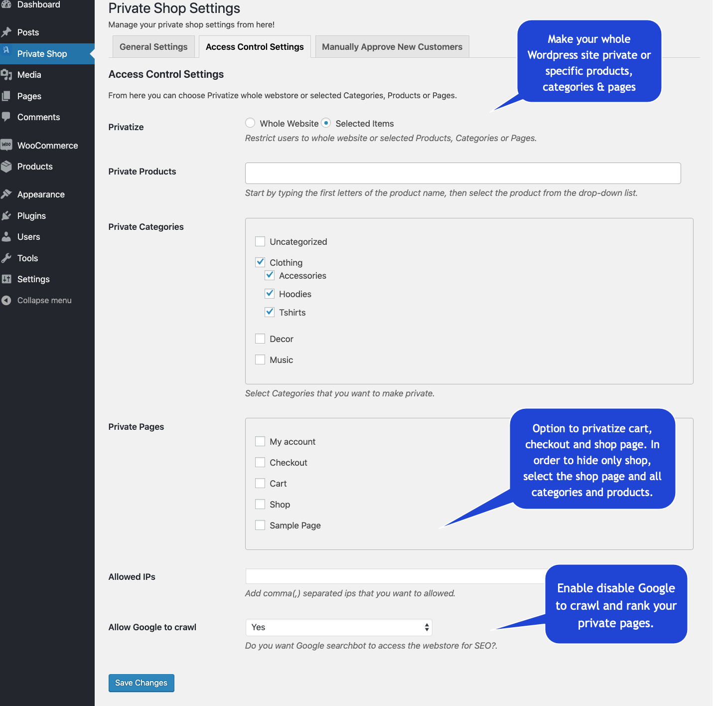 WooCommerce Private Store Plugin, Shop for Registered Members Only by ...