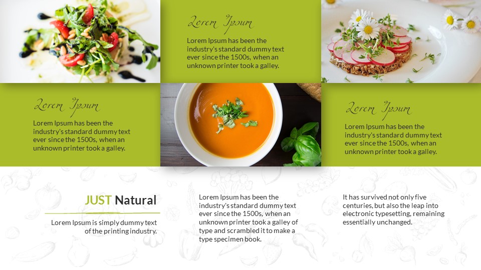 Vegan PowerPoint Presentation Template, Presentation Templates ...
