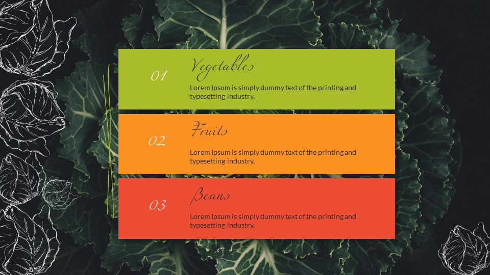 Vegan PowerPoint Presentation Template, Presentation Templates ...