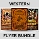 Western Flyer Bundle, Print Templates | GraphicRiver