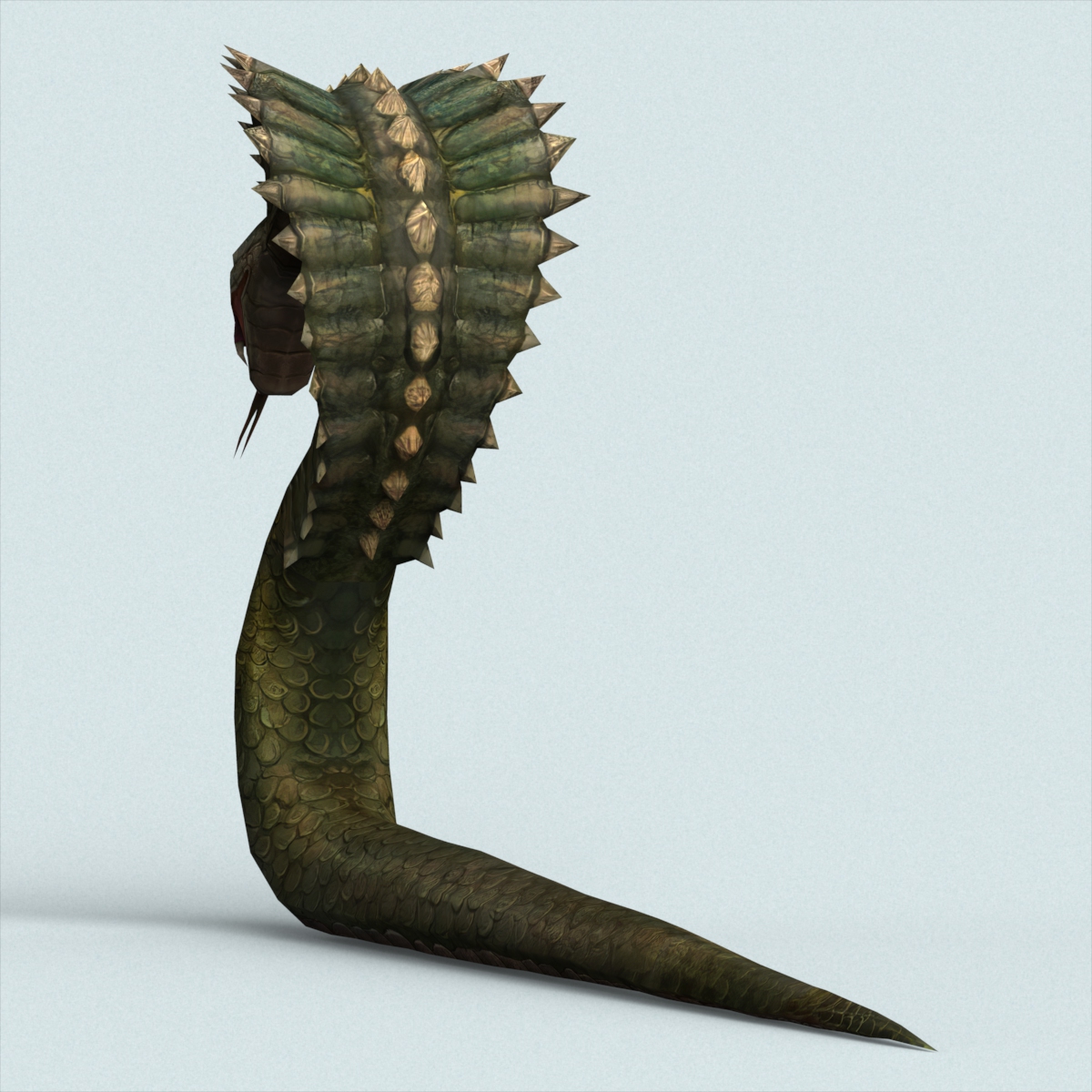 Fantasy Monster Python by treeworld3d | 3DOcean