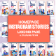 Instagram Stories Mobile App, Vectors | GraphicRiver