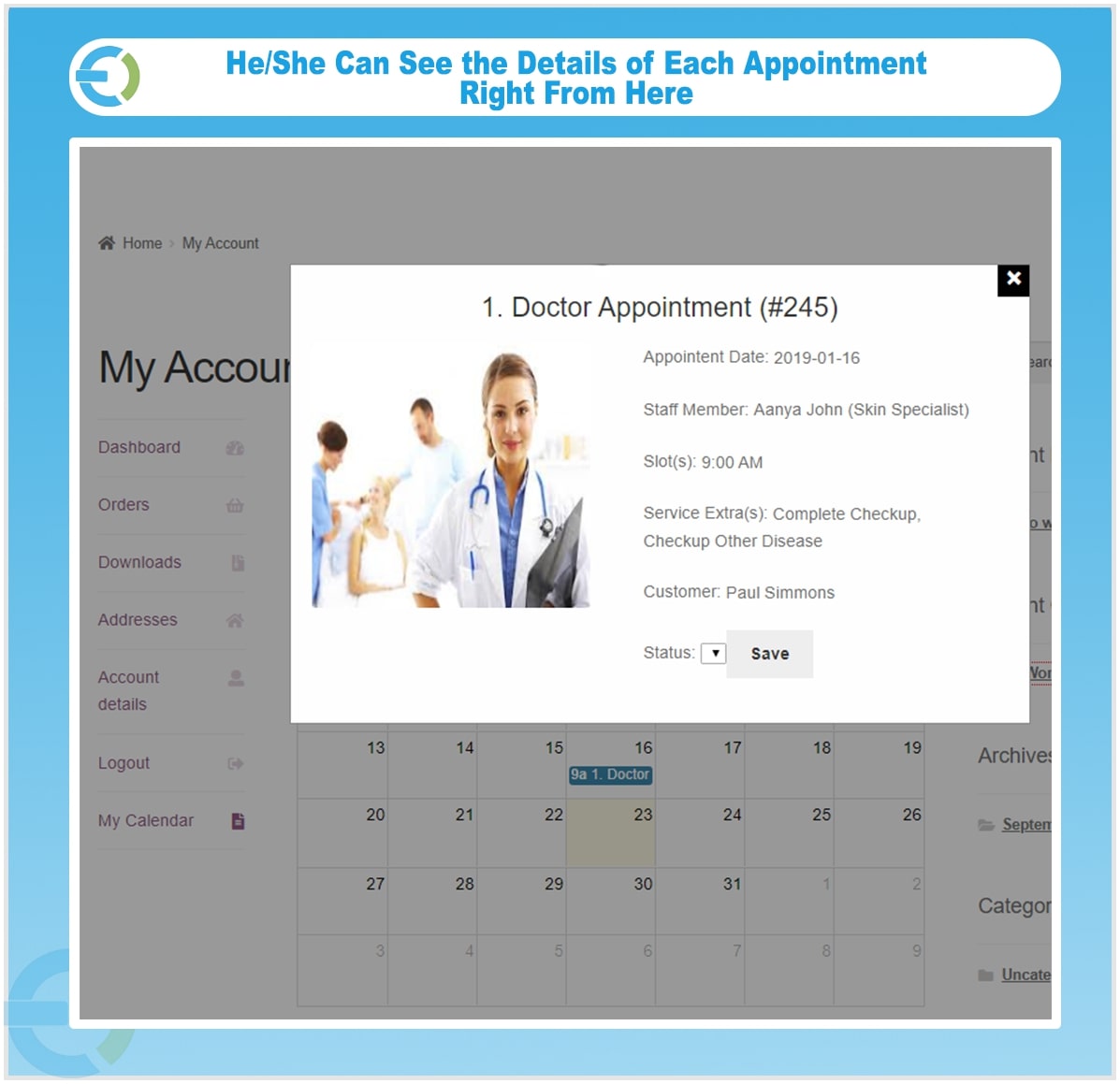 Appointly - WooCommerce Appointment Booking & Scheduler Plugin by extendons
