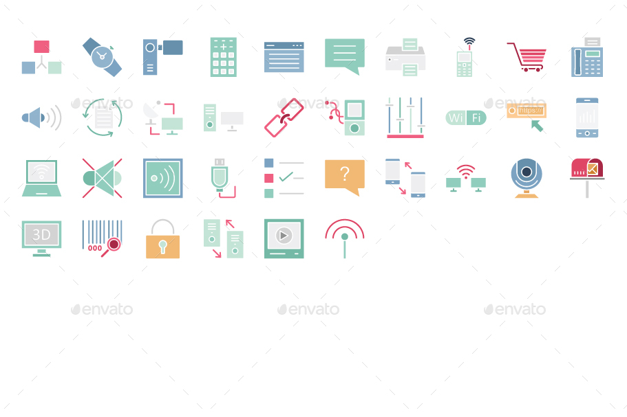600+ Communication Vector Icons Pack, Icons | GraphicRiver