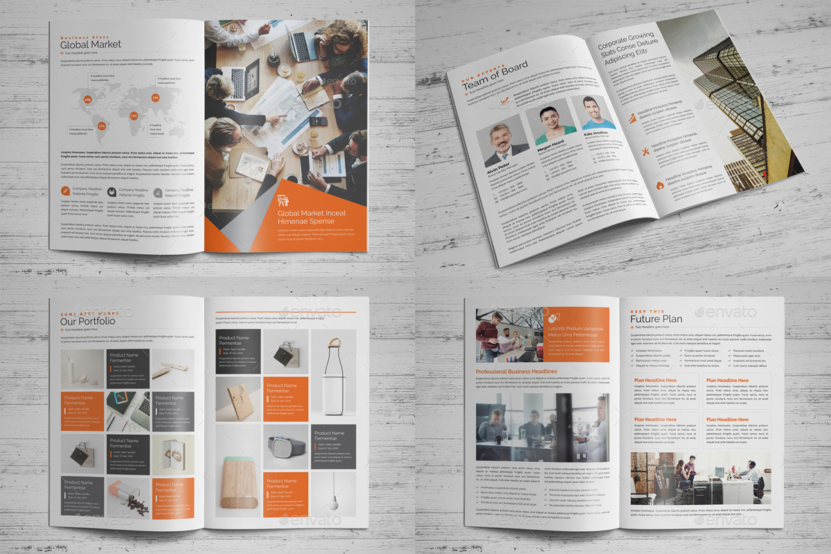 Annual Report Bundle, Print Templates | GraphicRiver