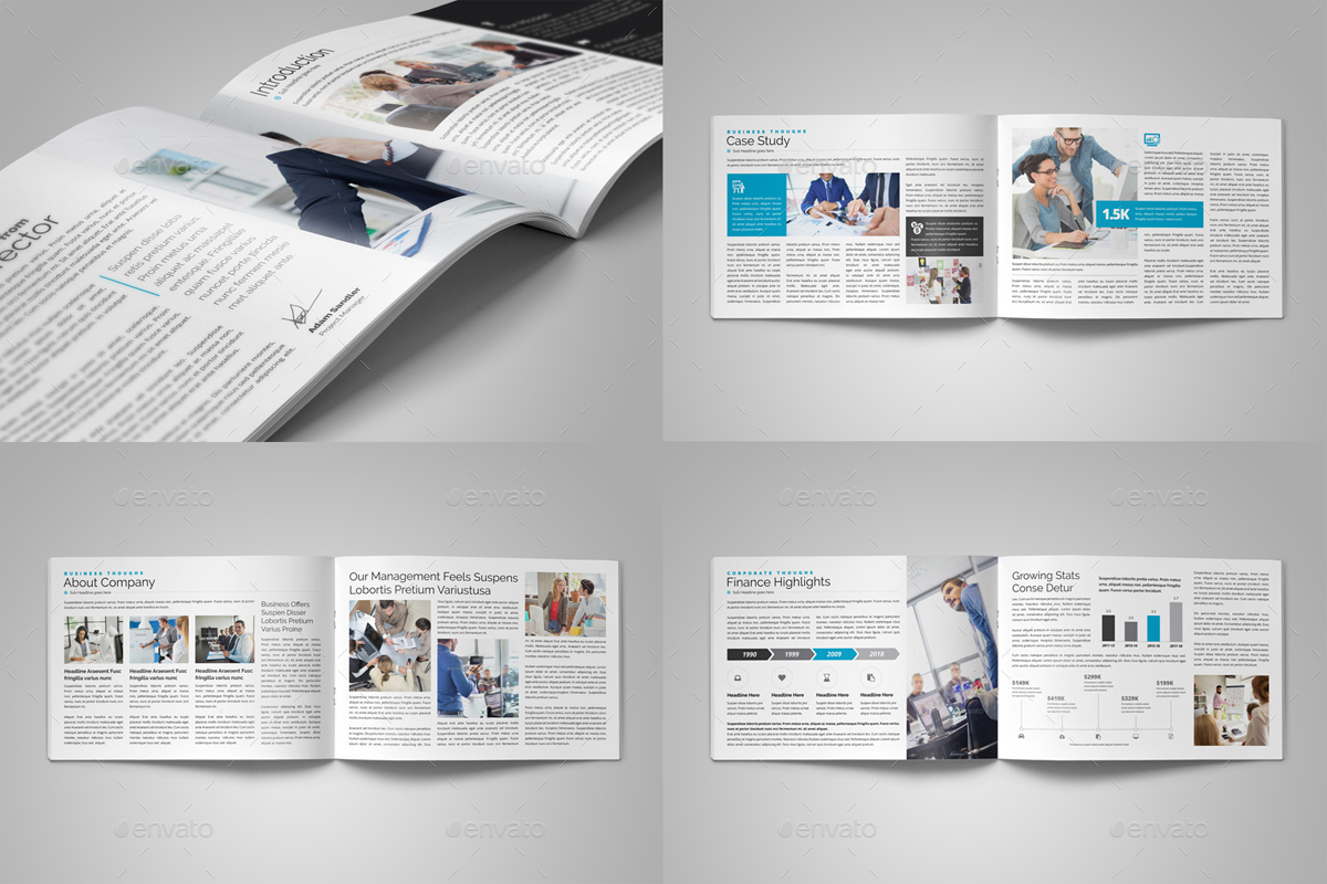 Annual Report Bundle, Print Templates | GraphicRiver