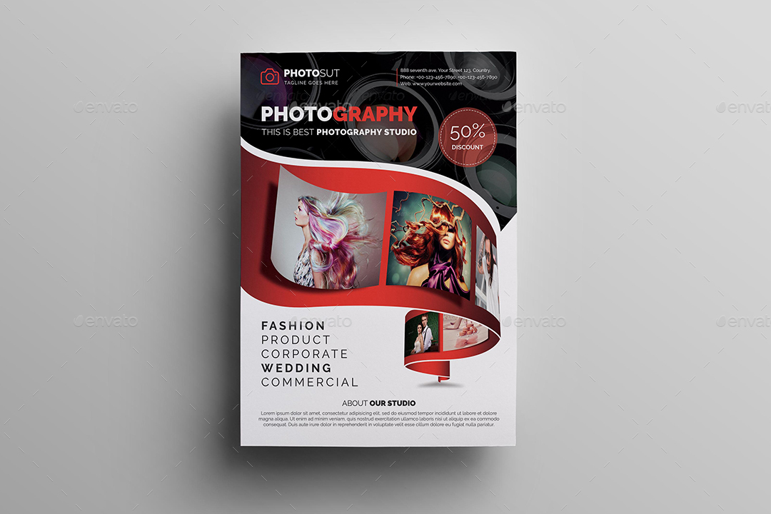 Photography Flyer, Print Templates | GraphicRiver