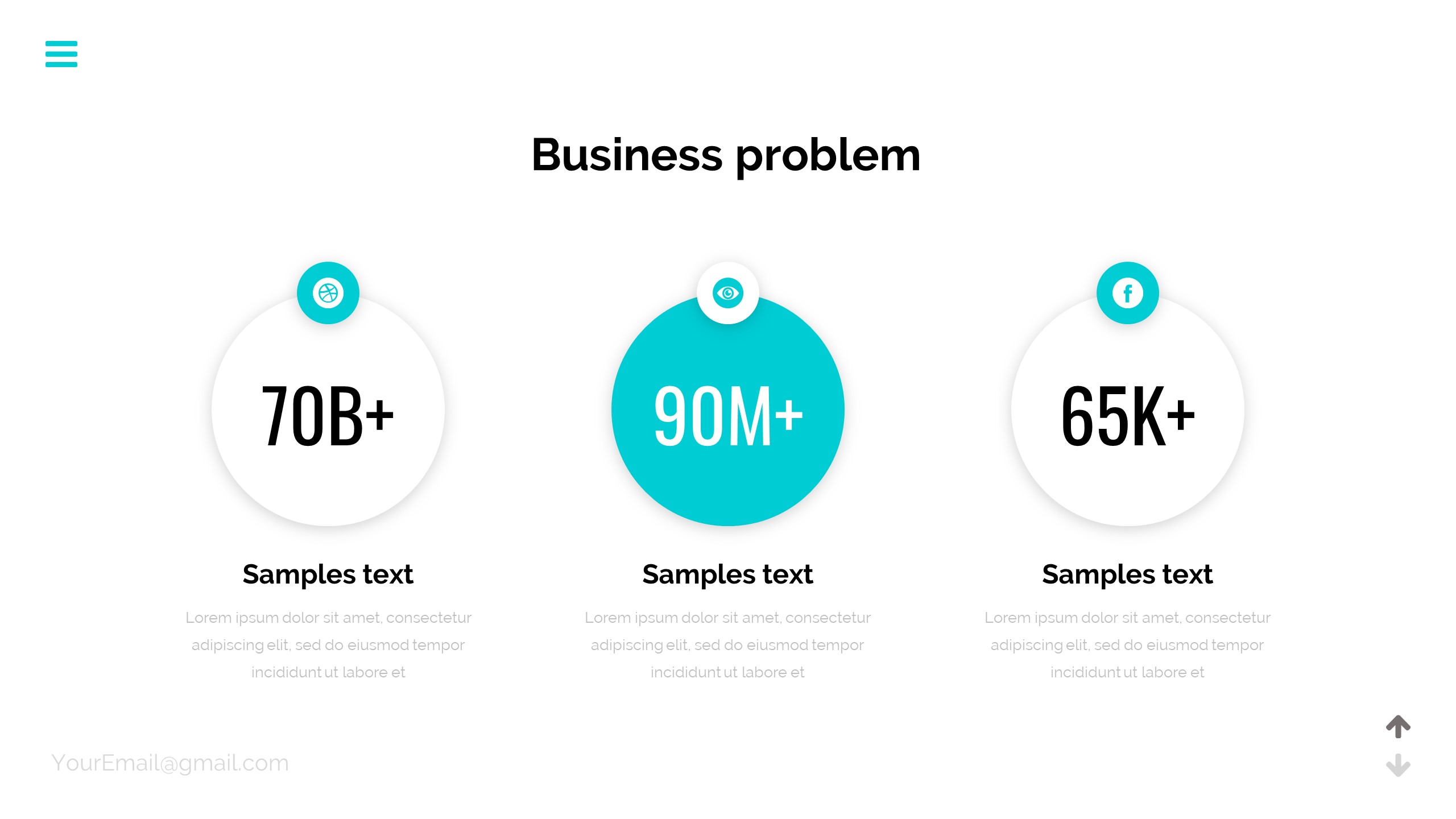 Overview Insight Pitch Deck Powerpoint Template, Presentation Templates