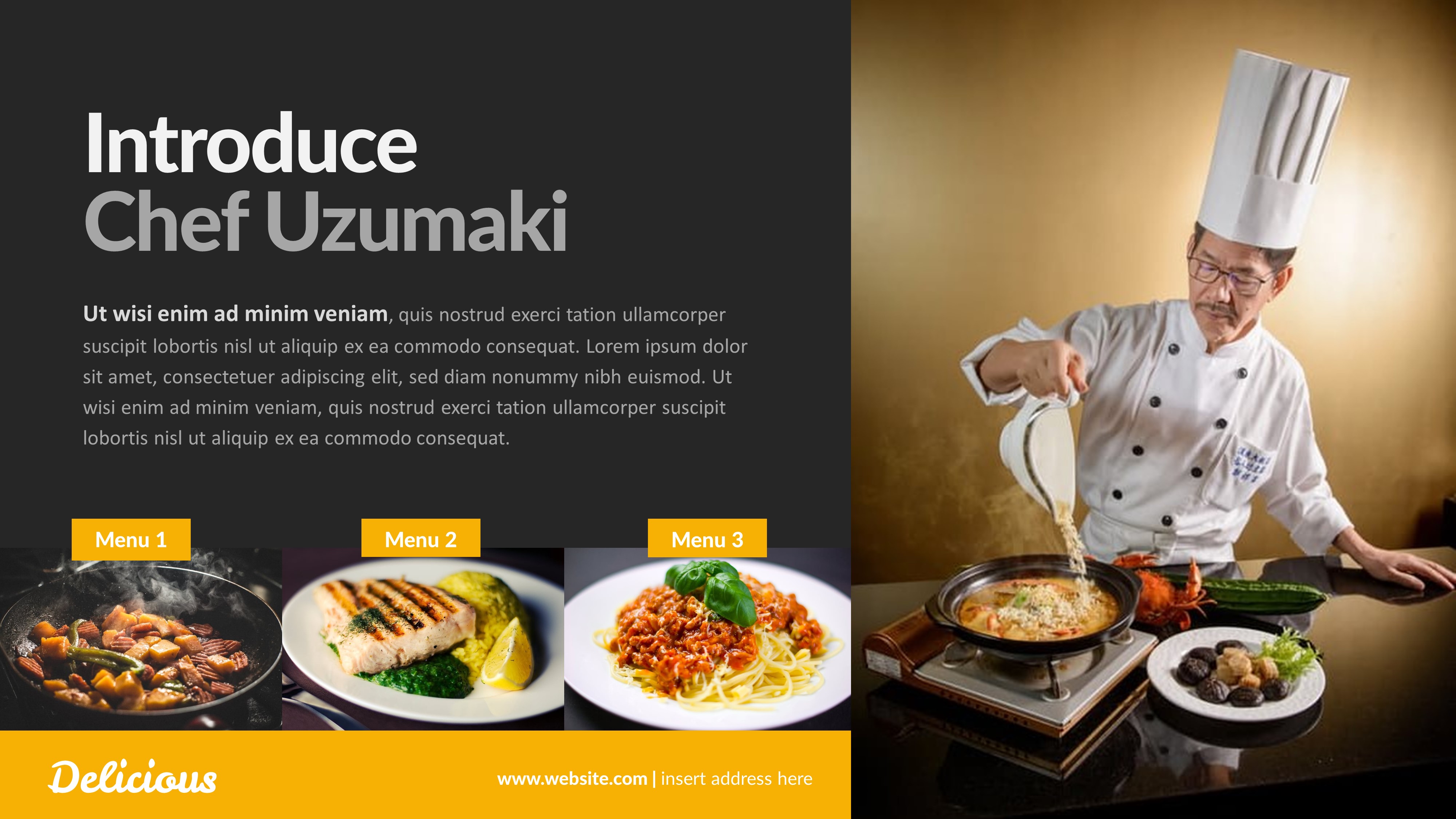 Delicious Presentation Template, Presentation Templates | GraphicRiver