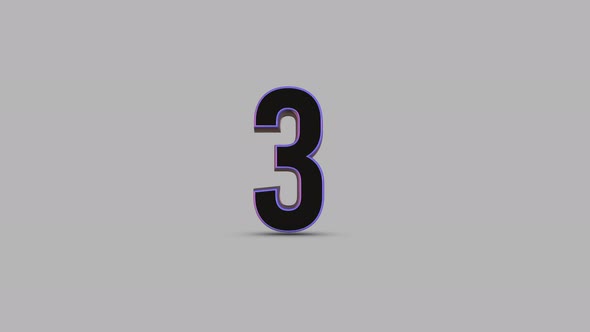Number 03, Motion Graphics | VideoHive