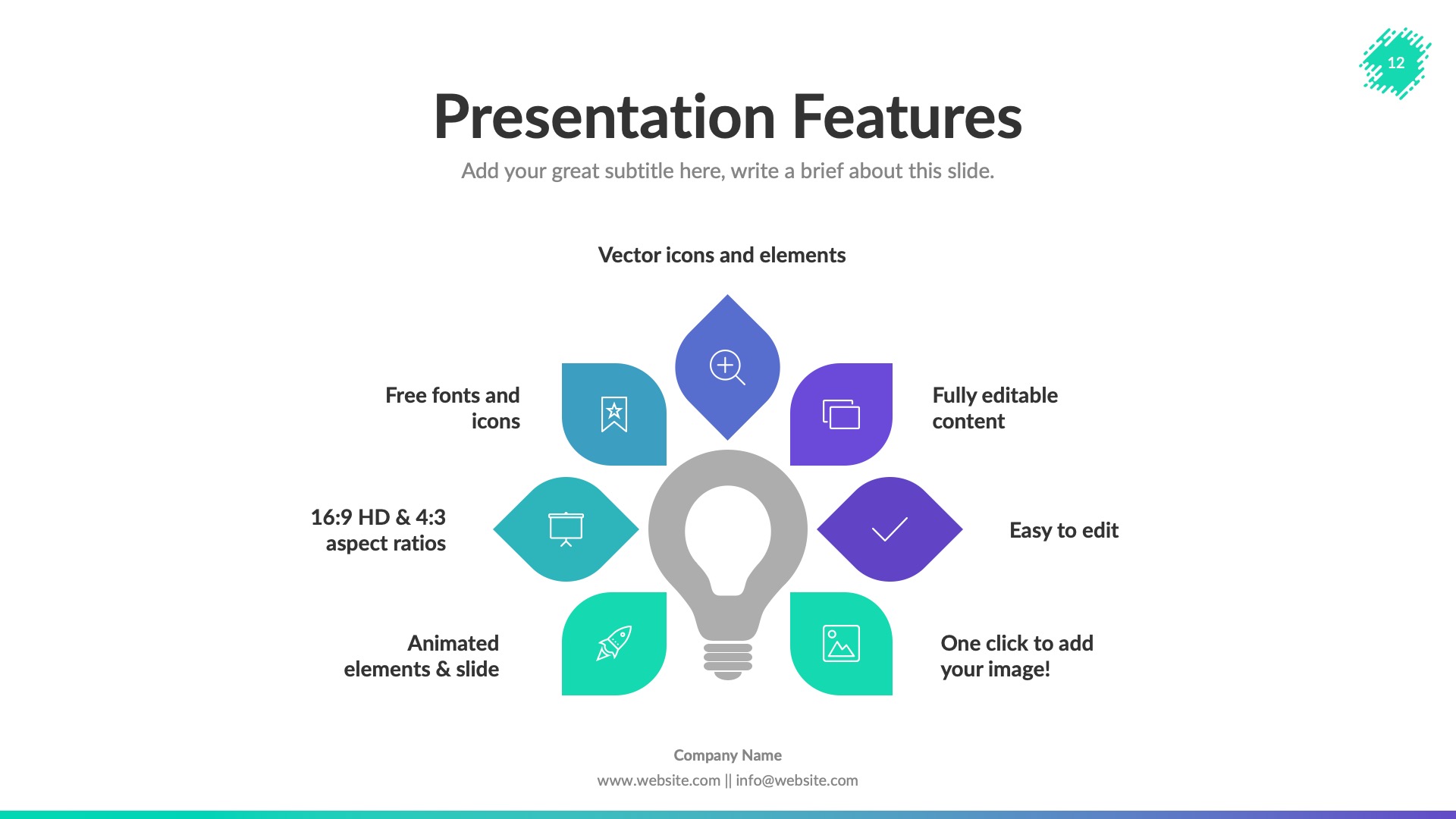Creative Business PowerPoint Presentation Template, Presentation Templates