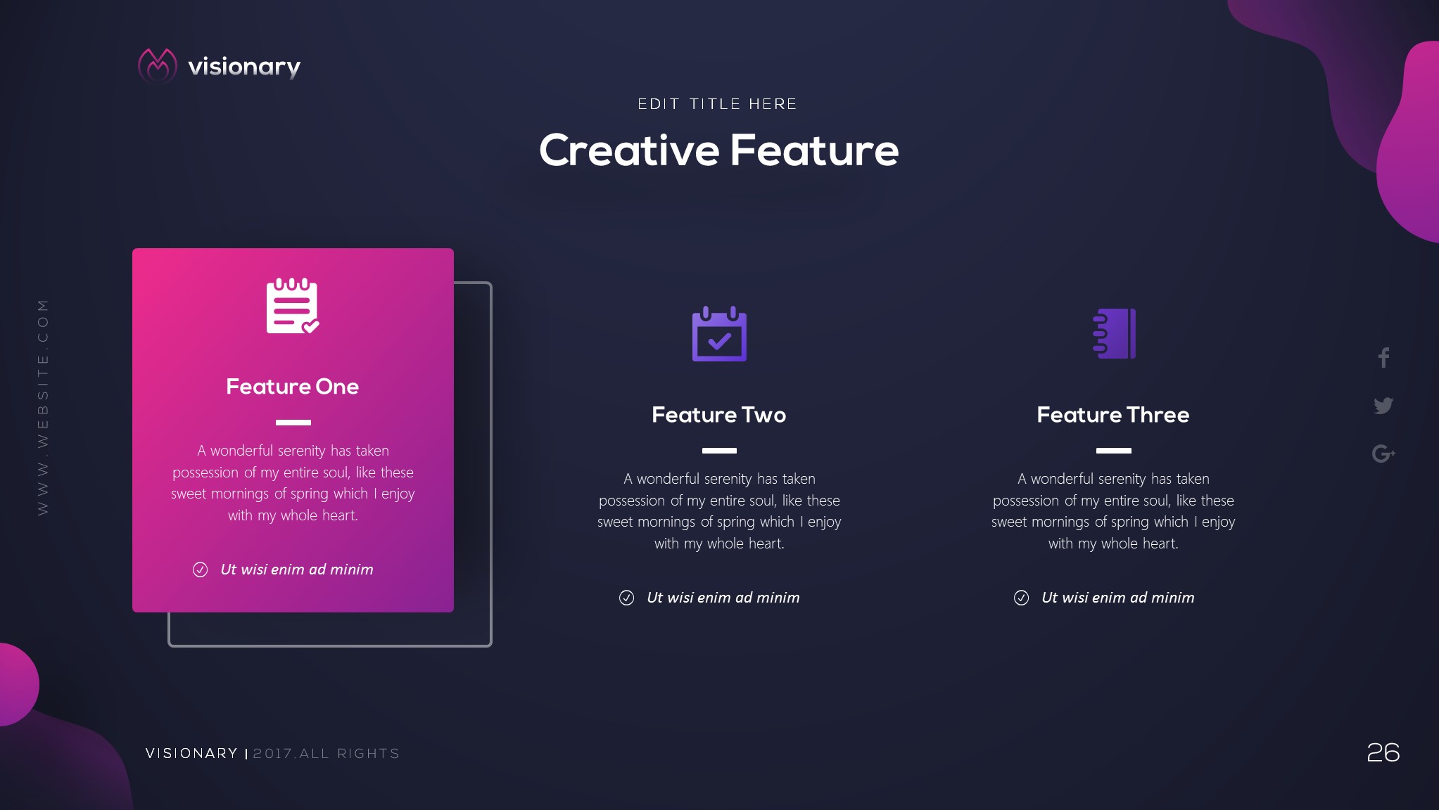 Visionary - Attractive PowerPoint Design, Presentation Templates ...