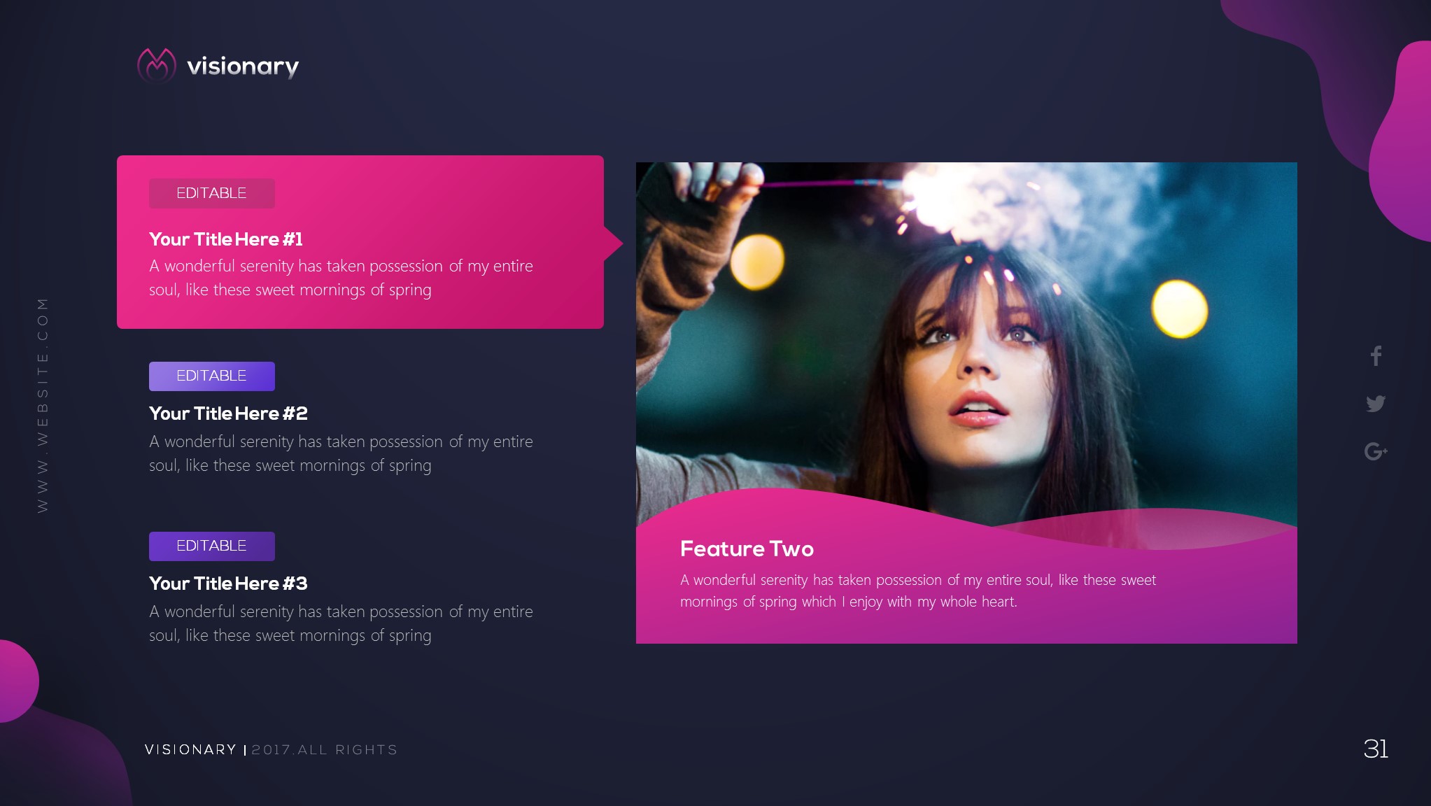 Visionary - Attractive PowerPoint Design, Presentation Templates ...