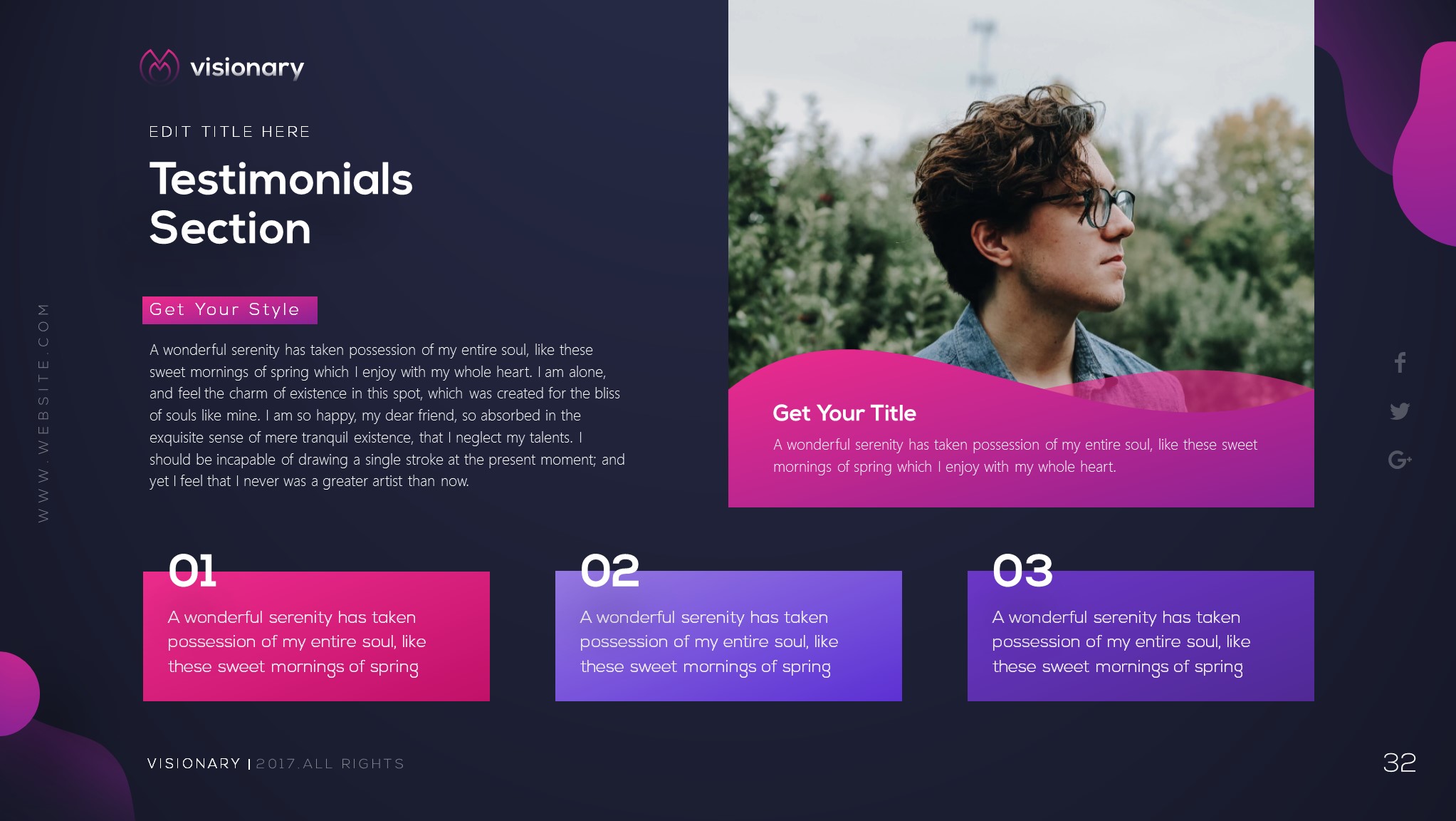 Visionary - Attractive PowerPoint Design, Presentation Templates ...