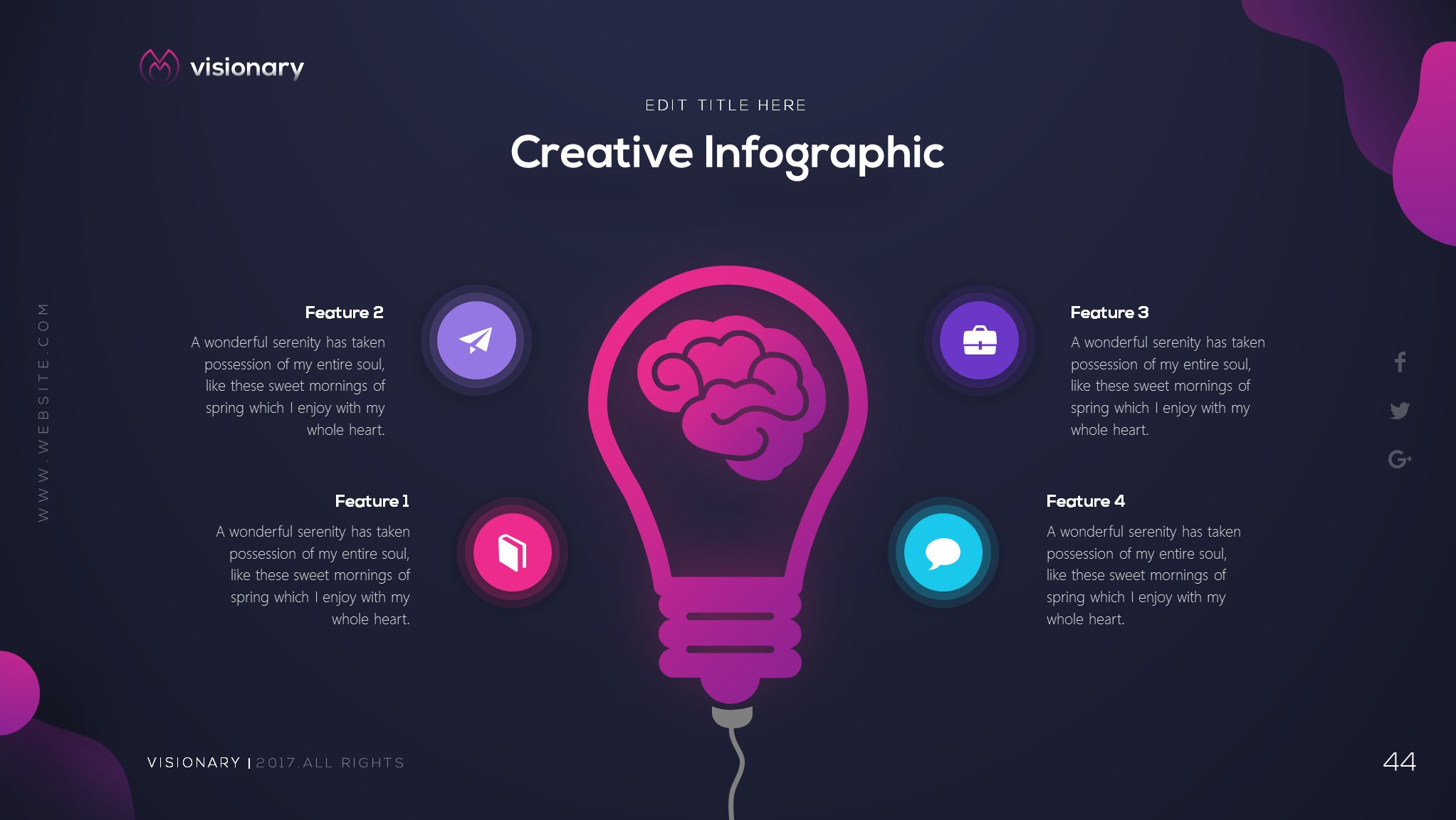 Visionary - Attractive PowerPoint Design, Presentation Templates ...