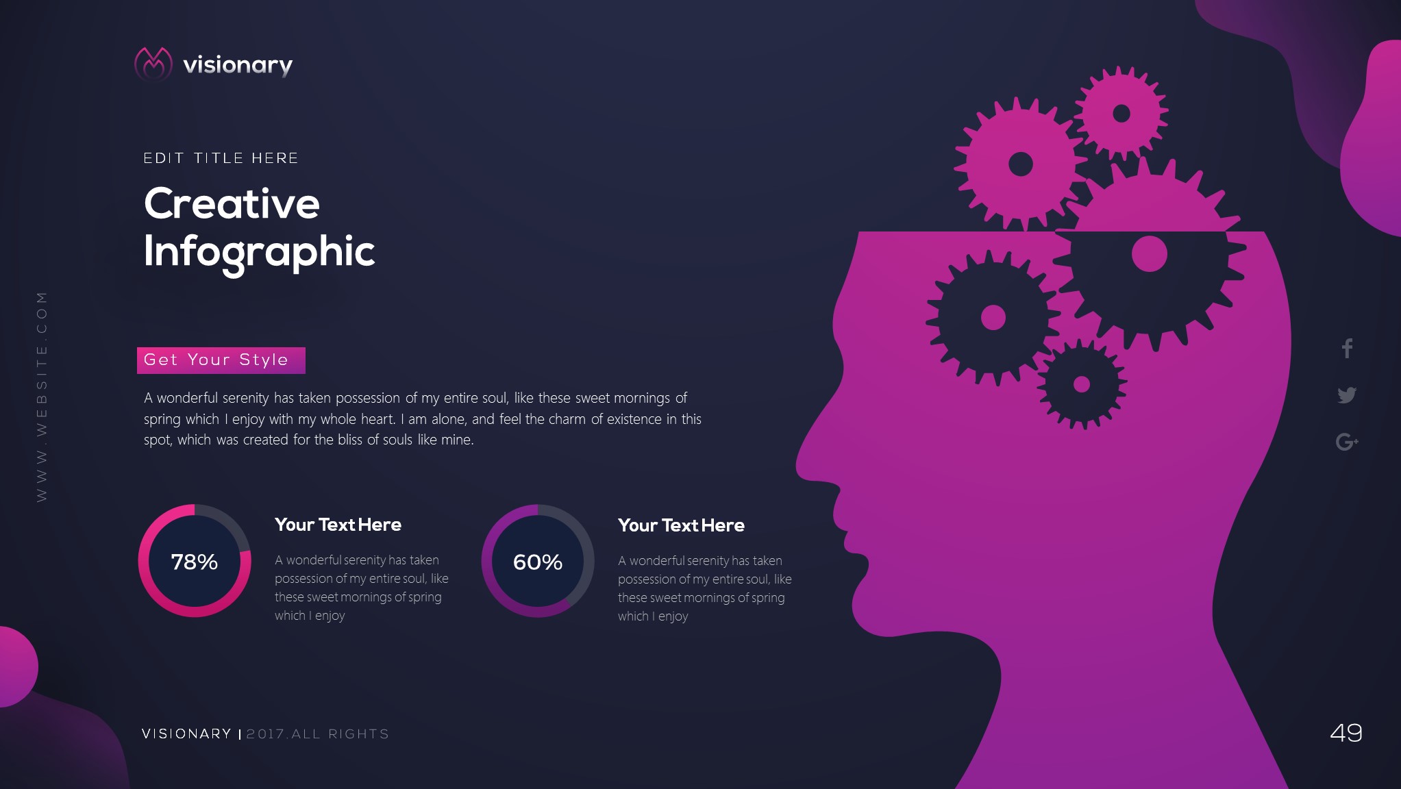 Visionary - Attractive PowerPoint Design, Presentation Templates ...