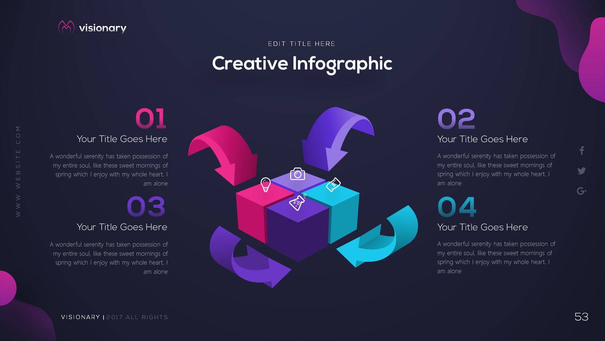 Visionary - Attractive PowerPoint Design, Presentation Templates ...