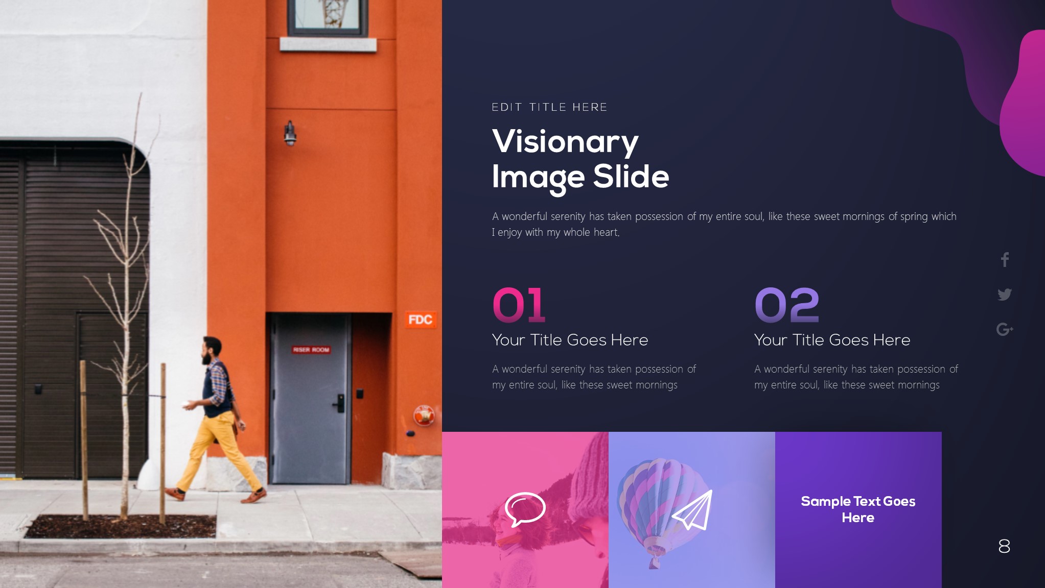 Visionary - Attractive PowerPoint Design by BrandEarth | GraphicRiver