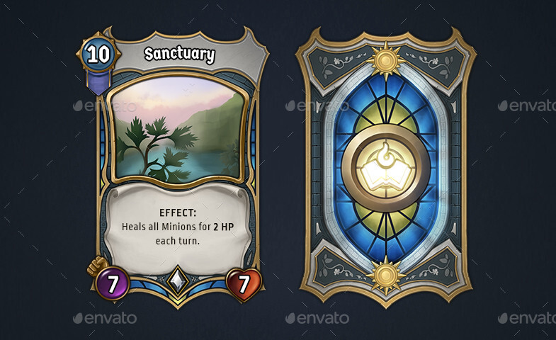 Elemental Cards Bundle, Game Assets | GraphicRiver