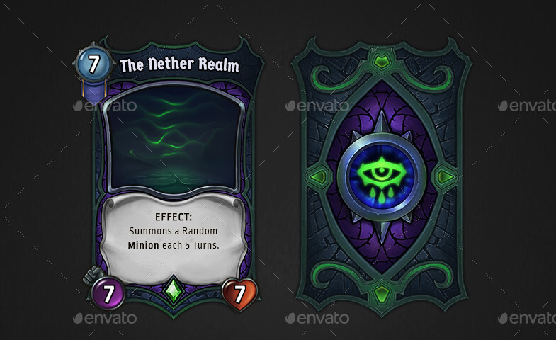 Elemental Cards Bundle, Game Assets | GraphicRiver