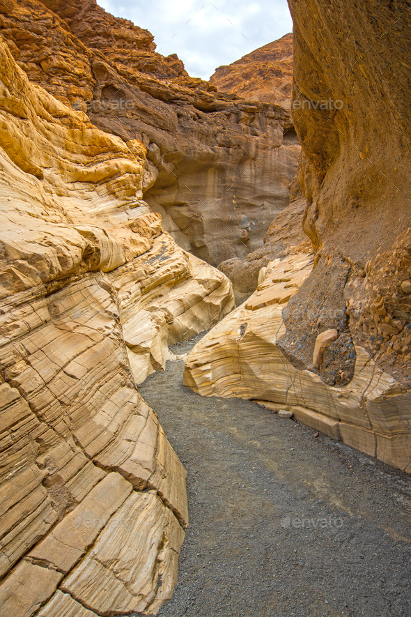 Colorful, Twisting Pathway in the Desert Stock Photo by wildnerdpix