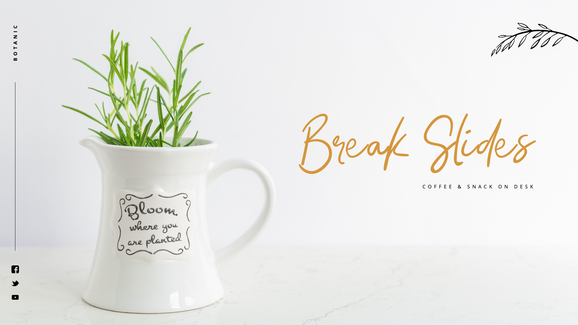 Green Plantation - Botanic & Tropical Powerpoint Template, Presentation ...