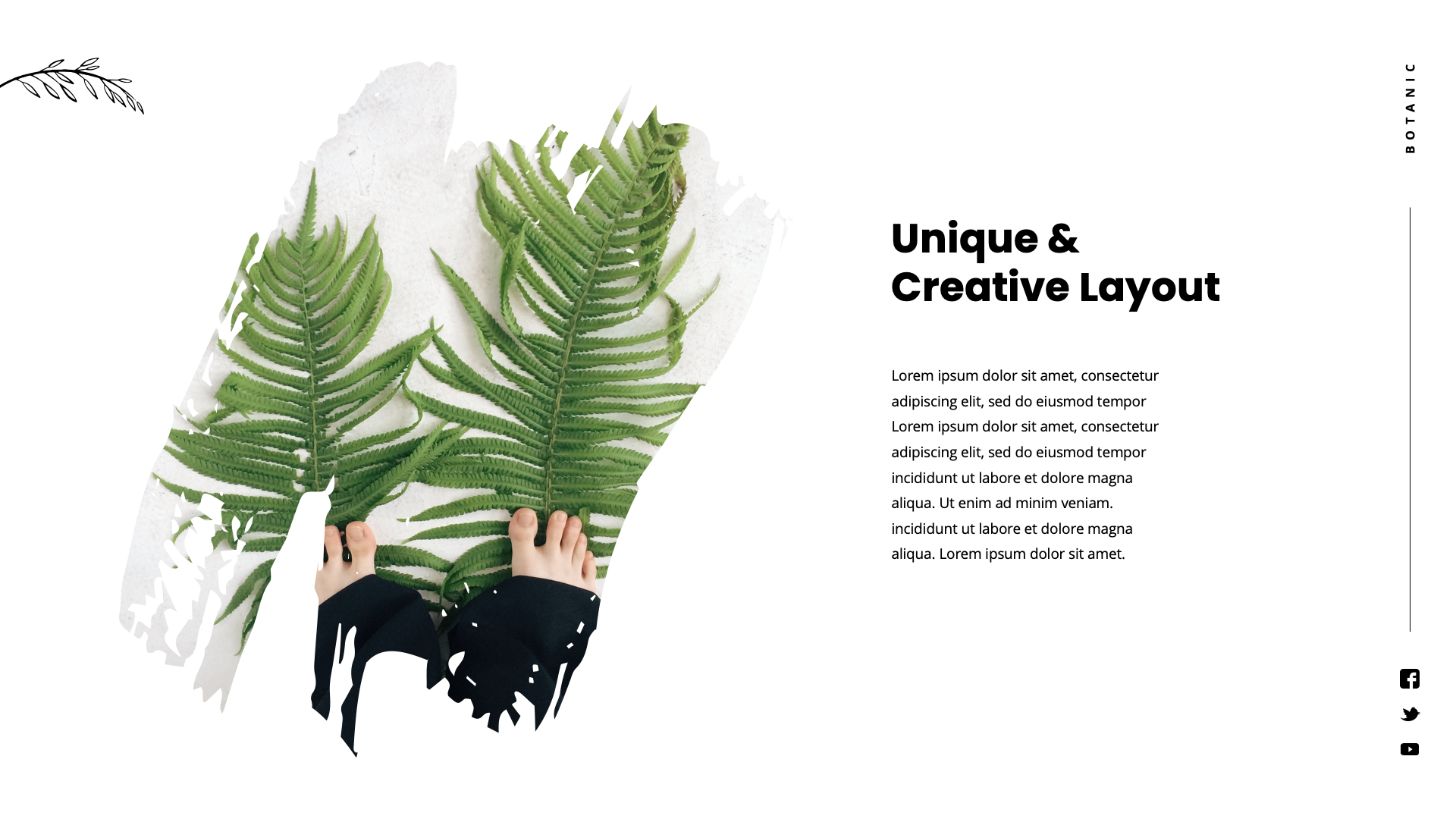 Green Plantation - Botanic & Tropical Powerpoint Template, Presentation ...