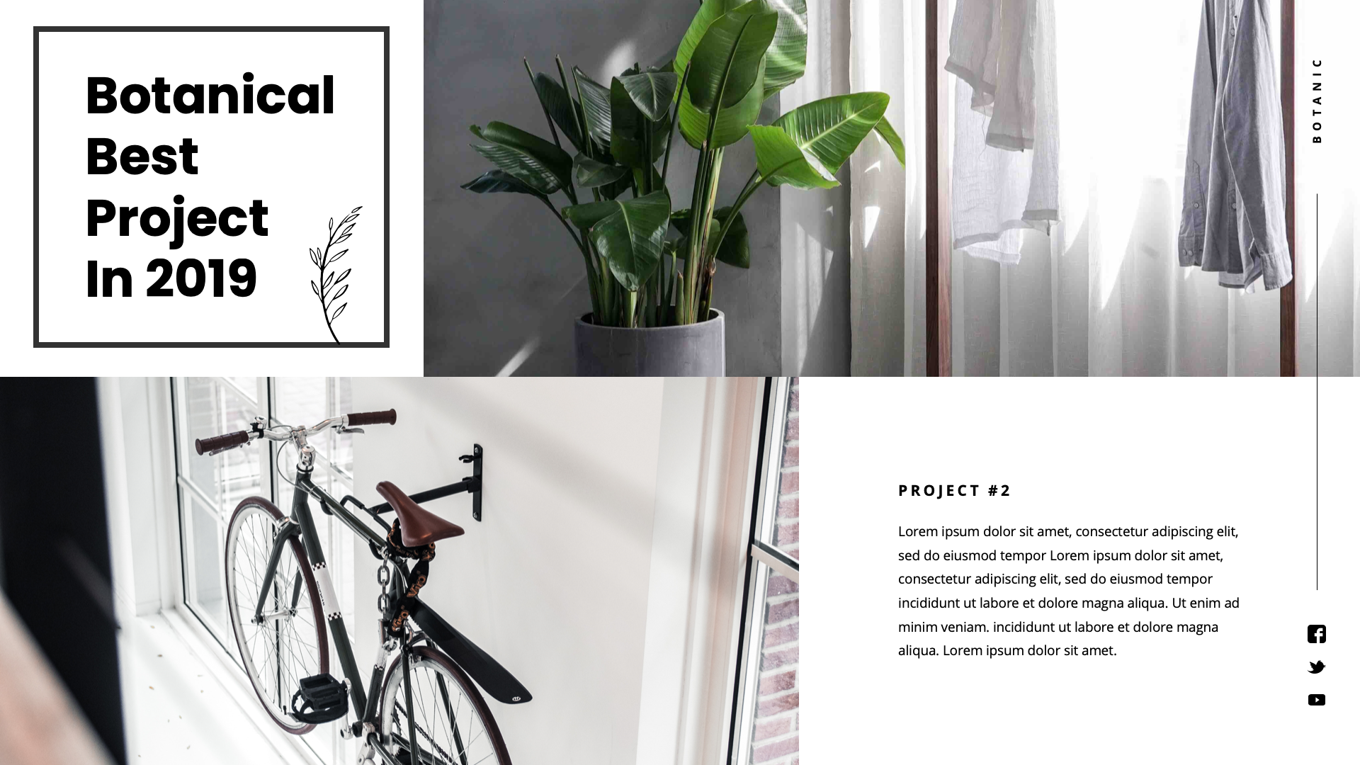 Green Plantation - Botanic & Tropical Google Slides Template ...