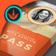 Event Pass Template, Print Templates | GraphicRiver