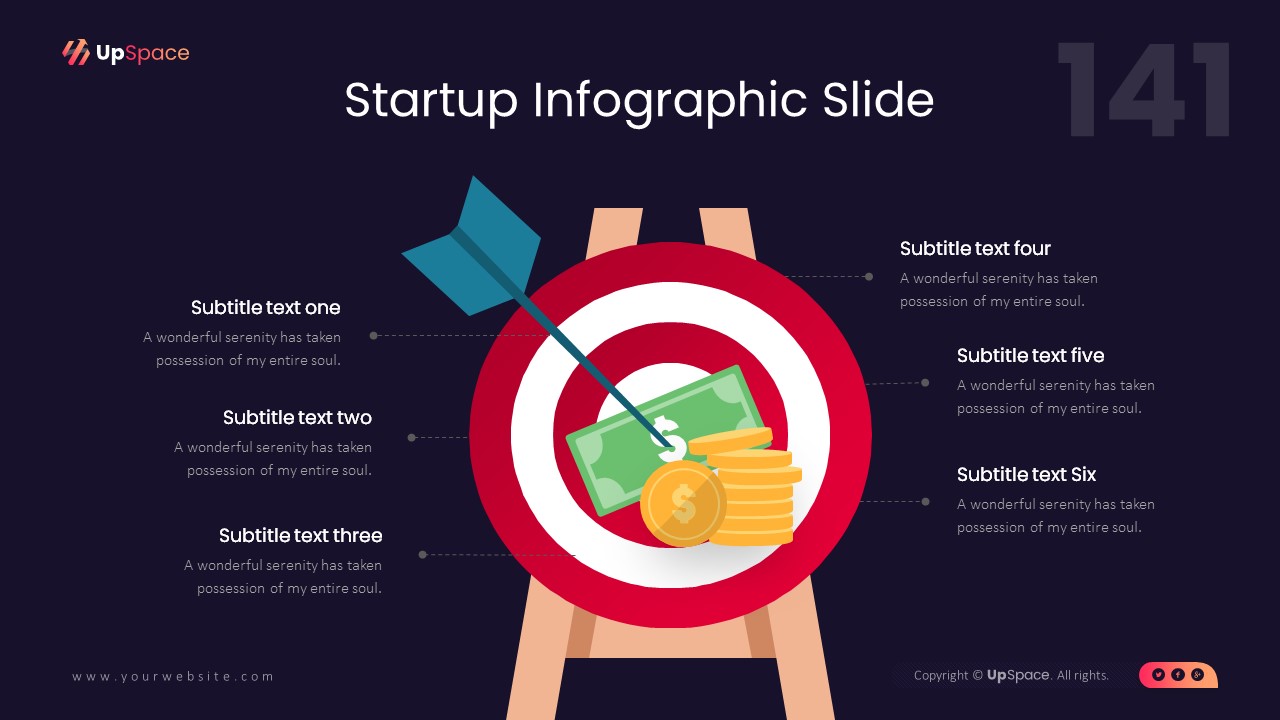 UpSpace Business Startup PowerPoint Presentation Template, Presentation ...