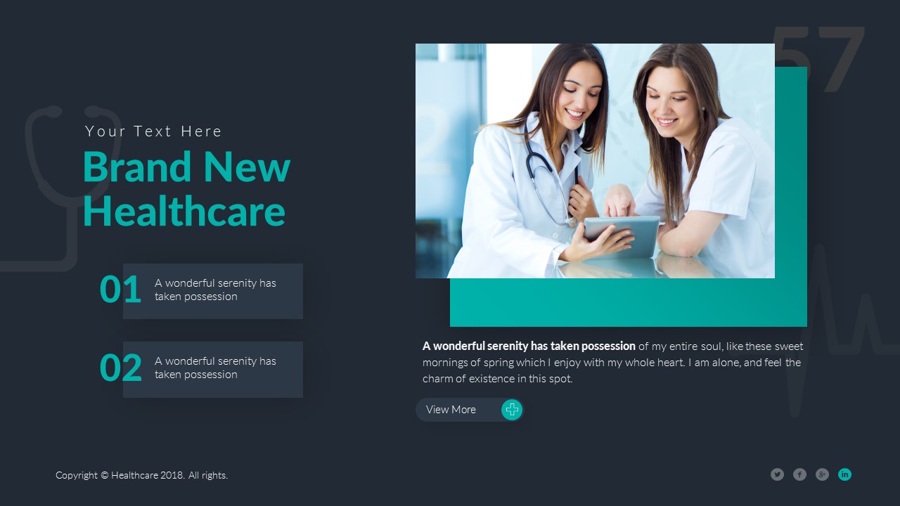 HealthCare Medical PowerPoint Presentation Template, Presentation Templates