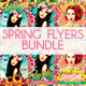 Spring Flyers Bundle, Print Templates | GraphicRiver